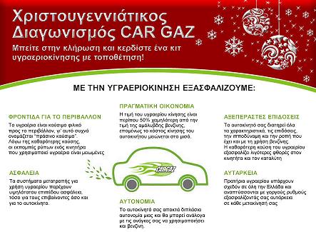 Διαγωνισμος με δωρο ενα κιτ υγραεριοκινησης για το αυτοκινητο σας