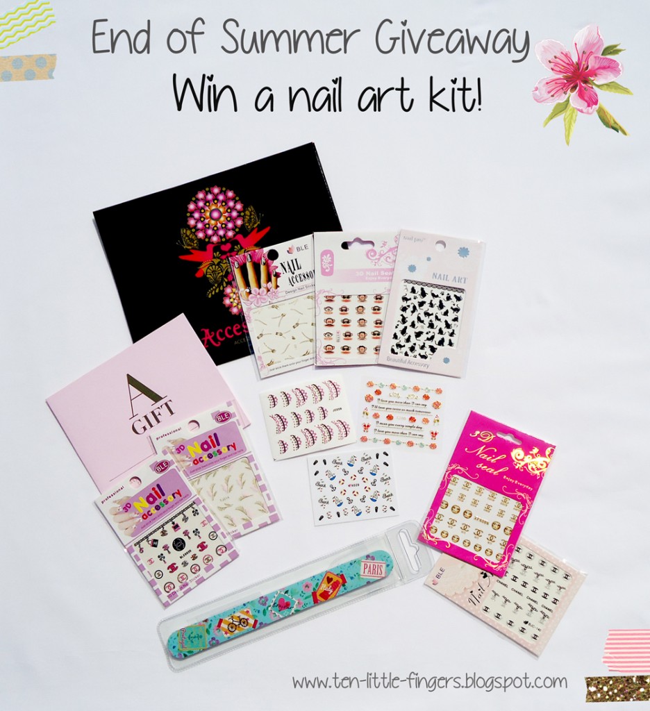 Διαγωνισμος για ένα nail art kit με 10 σετ διακοσμησης νυχιων